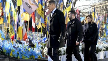 Alexander Stubb ja pohjoismaiden pääministerit Kiovassa tukikokouksessa ...